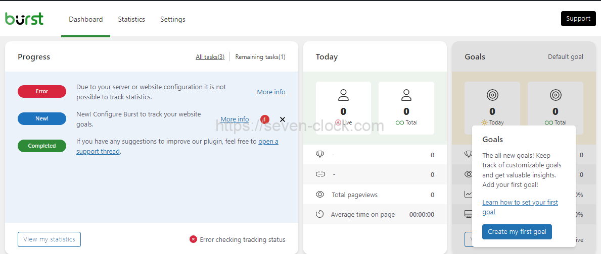 워드프레스 방문자수 확인 Burst Statistics 설치 방법 - 나도개발자